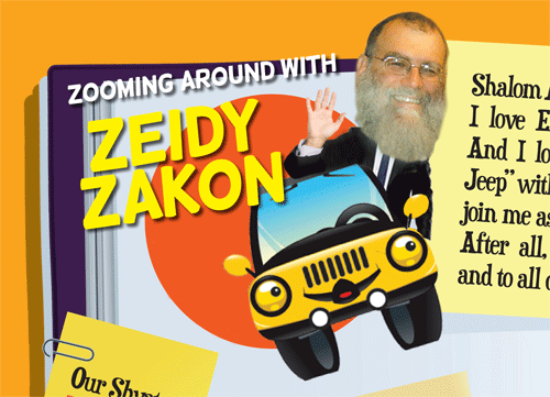 Zooming Around With Zeidy Zakon - Mishpacha Magazine